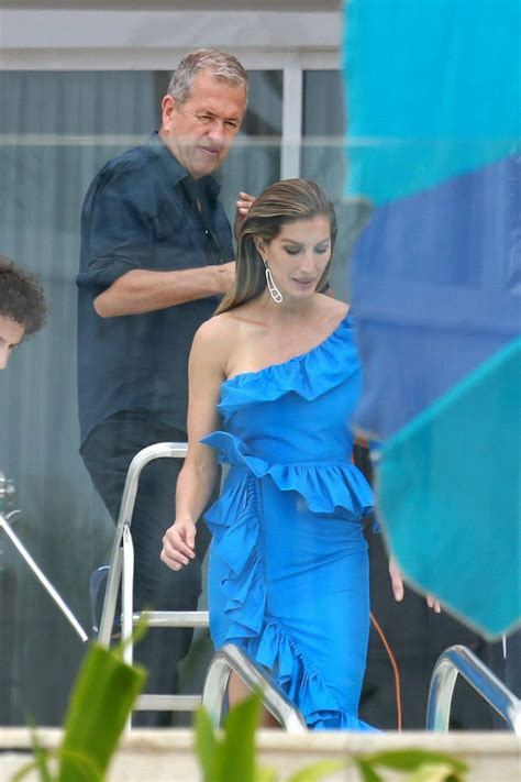 GISELE BUNDCHEN On The Set Of Mario Testino Photoshoot In Rio De Janeiro HawtCelebs