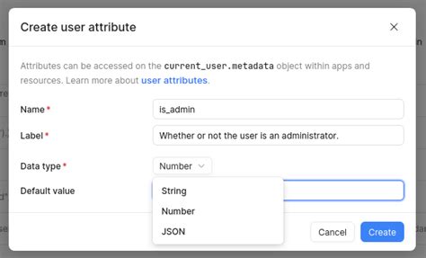 Allow For Boolean As User Attribute Value 💬 Feature Requests