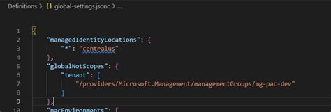 Empty Globalnotscopes Property For Pacenvironment Fails Parameter Validation · Issue 90 · Azure