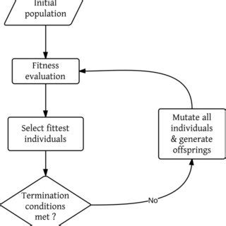Evolutionary Algorithm Scheme For CASE Evolution Starts With An Download Scientific Diagram