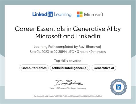 Ravi Bhardwaj On Linkedin 🚀 Exciting Update Ive Just Completed The Career Essentials In…