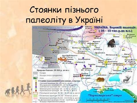 Урок на тему Палеоліт