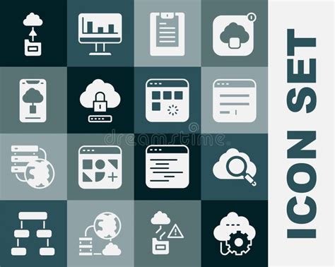 Set Cloud Technology Data Transfer Search Cloud Computing Browser