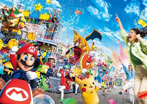 3月1日スタートの「ユニバーサル・スタジオ・ジャパン」データイムパレードに合わせて、マリオやポケモンの期間限定フード＆グッズが登場