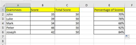 excel formula for percentage made easy step by step guide