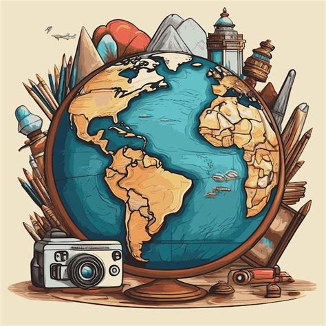 Día mundial de la fotografía Vector Premium generado con IA