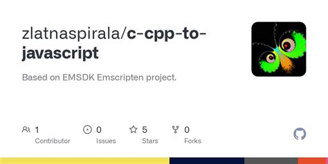 Askjs Github Zlatnaspiralac Cpp To Javascript Based On Emsdk