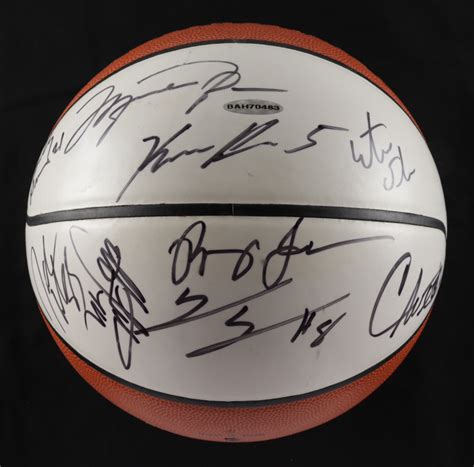 2001 02 Wizards Team Signed By 12 With Michael Jordan Bobby Simmons