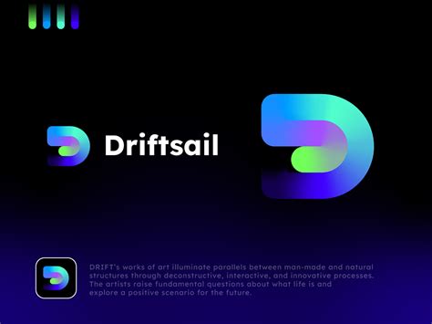 Driftsail Modern Ds Letter Logo Design Branding Behance