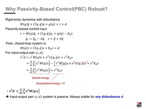Passivity Based Control Of Rigid Body Manipulator Ppt