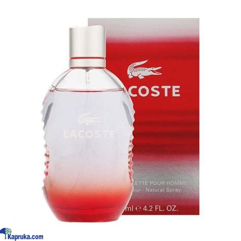 Exotic Perfumes & Cosmetics | LACOSTE RED STYLE IN PLAY FOR Price in ...