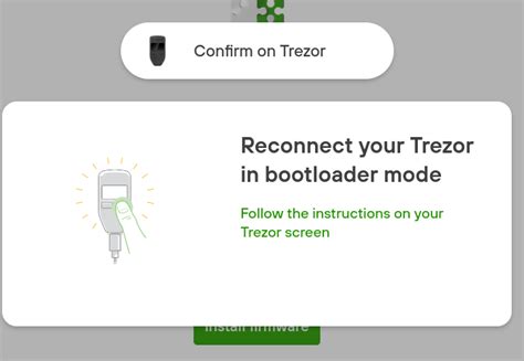 Support T1s Go To Bootloader Feature · Issue 3718 · Trezortrezor
