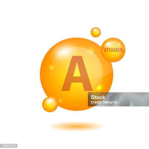비타민 A 골드 빛나는 아이콘 아스코르브 산 빛나는 황금 물질 드롭 영양 스킨 케어 벡터 비타민 A에 대한 스톡 벡터 아트 및 기타 이미지 Istock