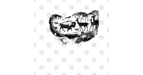Cave Art Bison And Deer Neanderthal Art In Ice Age Archaeology
