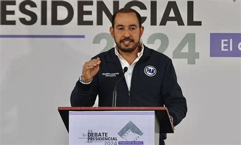 Marko Cortés Dice Que Xóchitl Ya Empató Va Subiendo Y Vamos A Ganar
