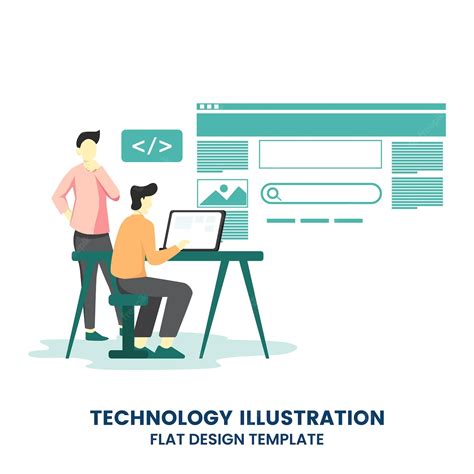 premium vector programming engineering programmer or developer create