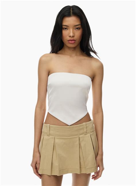 Sunday Best Bonbon Satin Tube Top Aritzia Intl