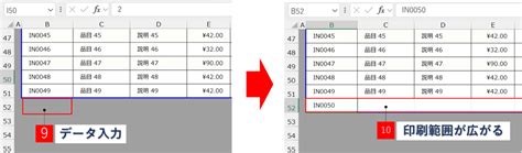 【エクセル】印刷範囲を自動で調整する方法。offset関数で行や列の追加も対応！ Excelの森