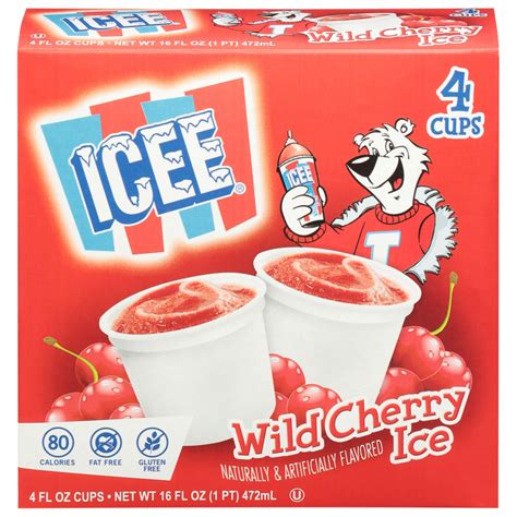 Icee Frozen Beverage Wild Cherry Box