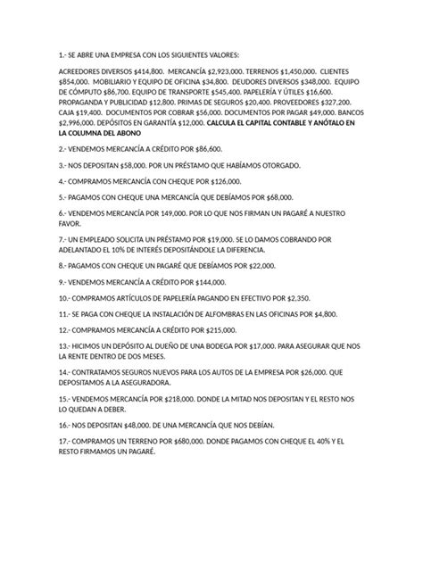 Asientos Diario Pdf