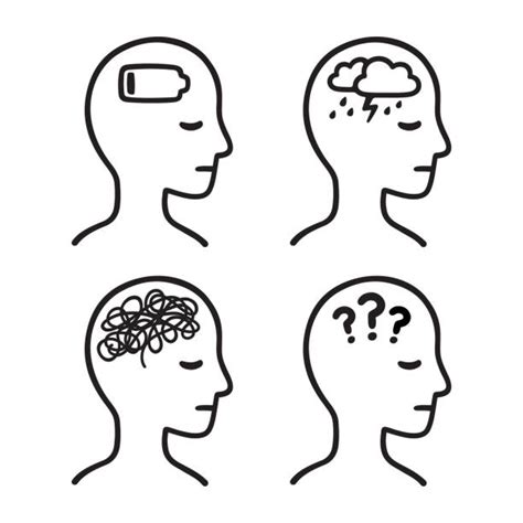 20600 Mental Health Drawings Stock Illustrations Royalty Free Vector
