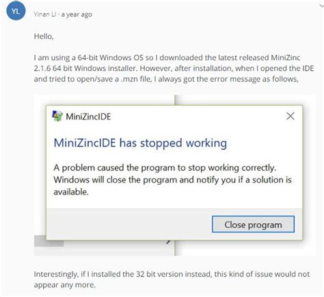 Ide Crashing Issue Minizinc Minizincide Github