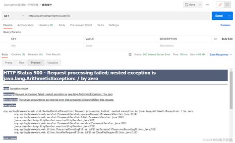 Springmvc项目整合ssm统一异常处理 Ew帮帮网