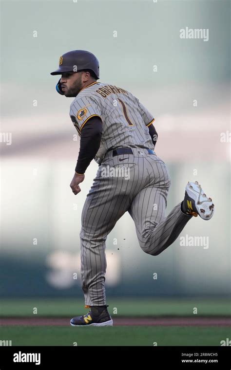 San Diego Padres Trent Grisham During A Baseball Game Against The San
