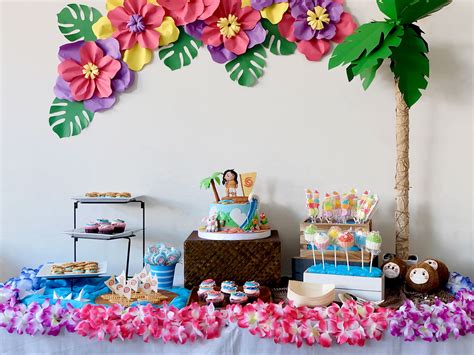 Moana Themed Birthday Party Ideas