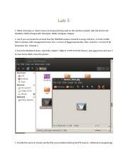 Lab 5 Docx Lab 5 1 What Is The Type Or Router Name Of Company Being Used On The Wireless