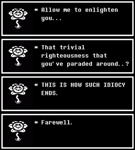 Flowey Secret Bad Ending Dialogue 😮🤭 R Undertale