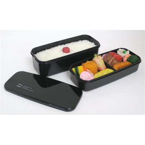 お弁当箱 2段 1100ml 食洗機対応 電子レンジ対応 抗菌 （ 弁当箱 ランチボックス 箸付き 日本製 大容量 男子 ） 416447