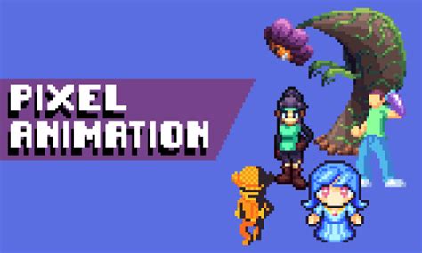 Animate Game Characters In A Pixel Art Style Of Your Choice By