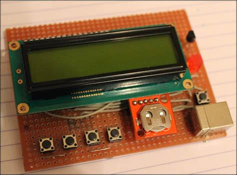 Pure C Arduino: Standalone Project: Multi functional Clock