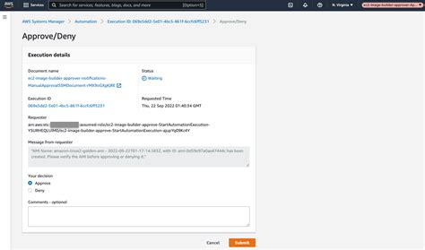 Adding Approval Notifications To Ec2 Image Builder Before Sharing Amis Aws Compute Blog