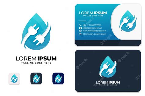 Premium Vector Save Energy Logo With Business Card Design