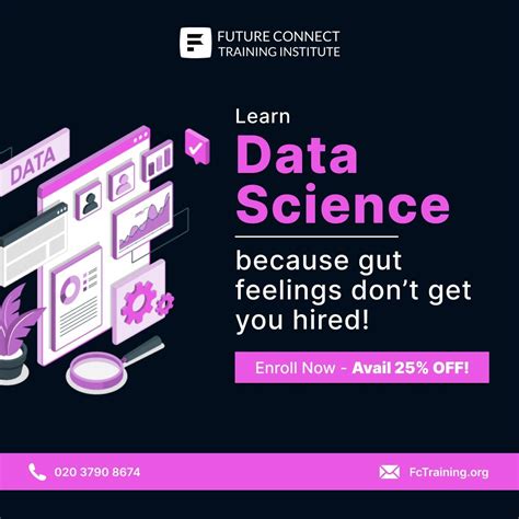 datascience careergrowth skillup learnandearn futureproof future connect training