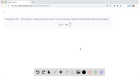 SOLVED In Exercises Find The X Values If Any At Which F Is Not Continuous Which Of