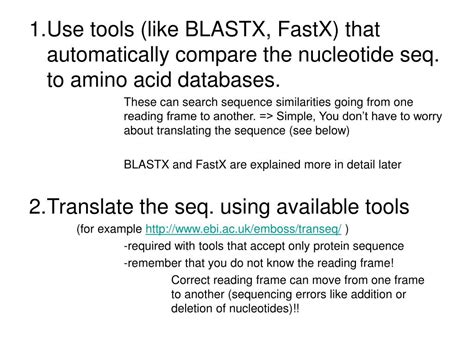 Ppt Protein Sequence Databases Powerpoint Presentation Free Download Id 6033414