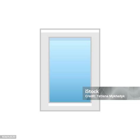 현대 비닐 커튼 또는 차일 창의 벡터 일러스트 집 및 사무실에 대 한 윈도우의 평면 아이콘입니다 흰색 배경에 고립 0명에 대한 스톡 벡터 아트 및 기타 이미지 Istock