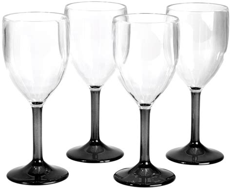 Flamefield Acrylic Wine Goblets 4 Pack Homestead Caravans