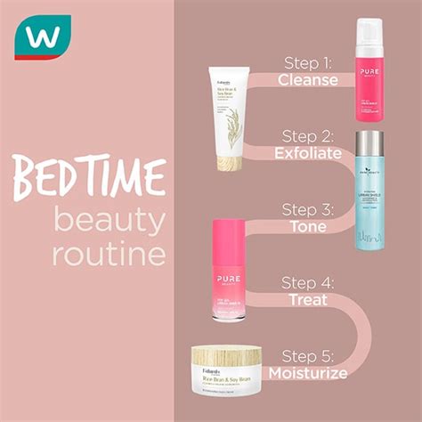 Nighttime Skincare Routine When To Apply How To Layer Watsons