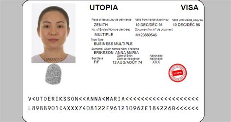 Scan Machine Readable Zone Mrz On Identification Cards And Travel