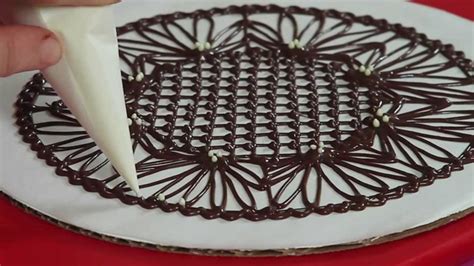idées comment faire des décors en chocolat facilement