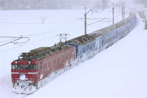 Rail Freight Transportation 2012年2月19日 奥羽本線 Ef81 139 寝台特急「あけぼの」