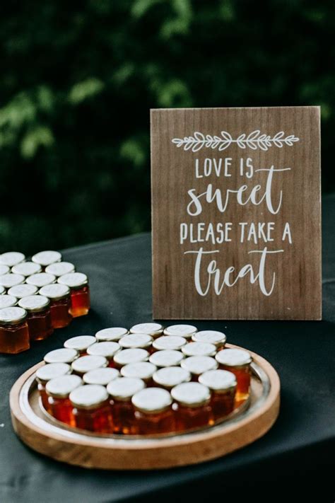 Honey Wedding Favors 2 Oz Glass Jars Nc Wildflower Honey Honey