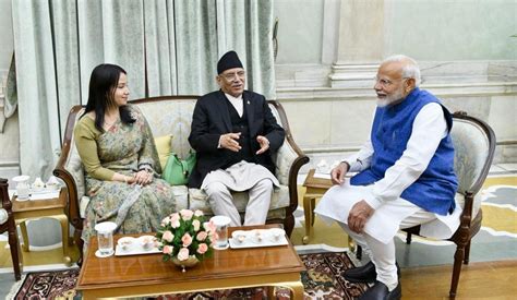 प्रधानमन्त्री दाहाल र भारतका प्रधानमन्त्री मोदीबीच भेटवार्ता Khabar Post
