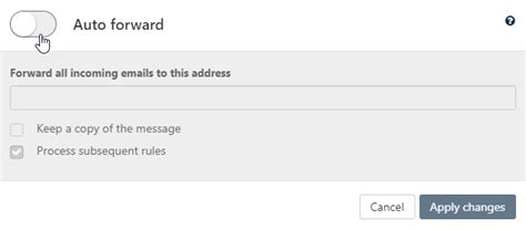 How To Set Up Forwarding In OX Email