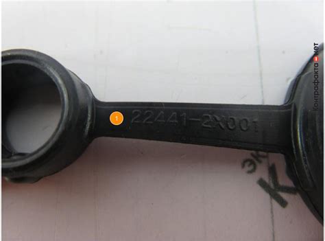 Прокладка клапанной крышки, 224412X001 / Hyundai / KIA / Контрафакта ...