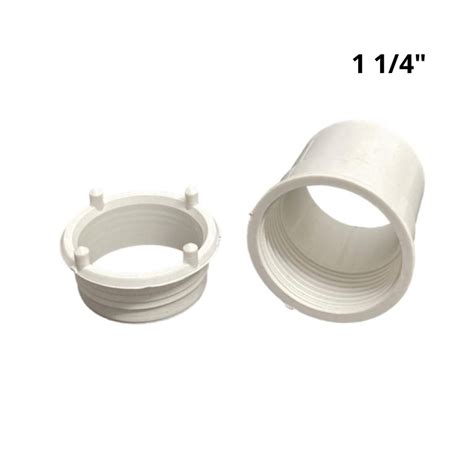 Conector Para Caño 1 1 4″ Pulgadas Color Blanco Caja Electricidad Hipercom